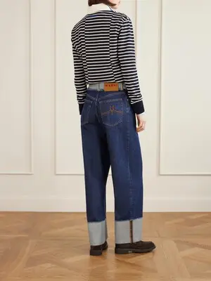 Marni High-rise Straight-leg Denim Jeans - Blue
