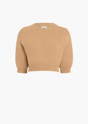 Khaite Lorelai Pullover - Camel