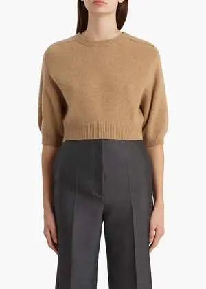 Khaite Lorelai Pullover - Camel