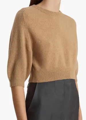 Khaite Lorelai Pullover - Camel