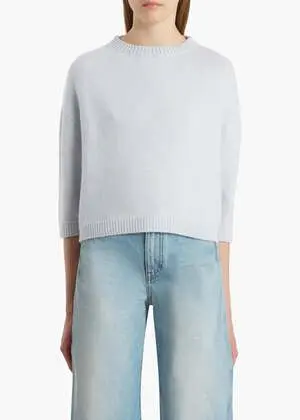 Khaite Sabina Pullover - Ice Blue