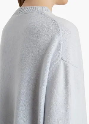 Khaite Sabina Pullover - Ice Blue