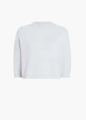 Khaite Sabina Pullover Ice Blue