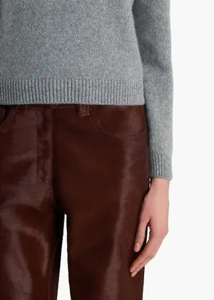 Khaite Leta Cashmere Sweater - Fog