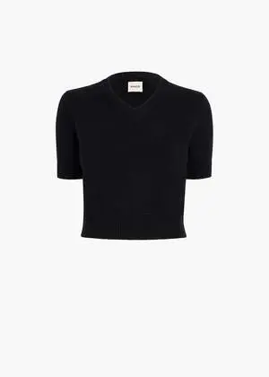 Khaite Jas Cashmere Pullover - Black