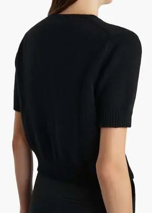 Khaite Jas Cashmere Pullover - Black