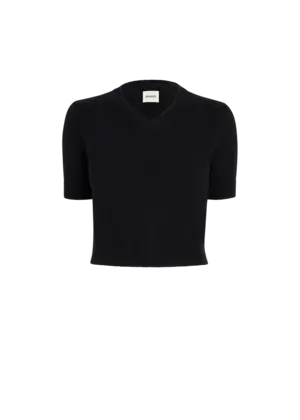 Khaite Jas Cashmere Pullover - Black