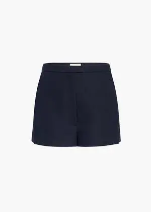 Khaite Blane Bermuda Shorts - Dark Navy