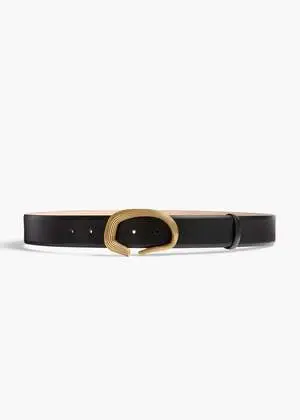 KHAITE Santa Fe Leather Belt