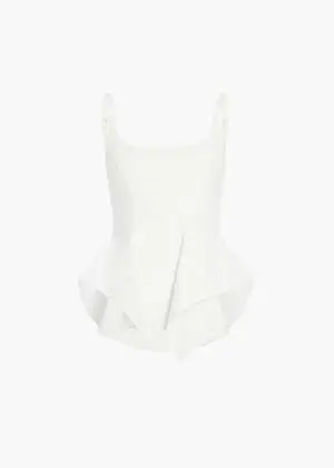 Khaite Loa Top - Chalk