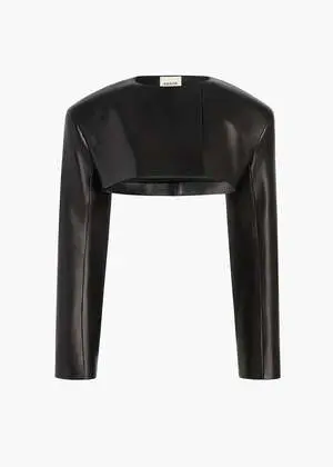 Khaite Fenla Leather Jacket