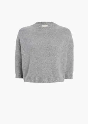 Khaite Sabina Cashmere Pullover - Fog