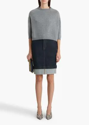 Khaite Sabina Cashmere Pullover - Fog