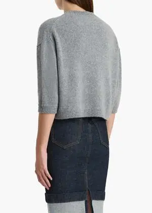 Khaite Sabina Cashmere Pullover - Fog