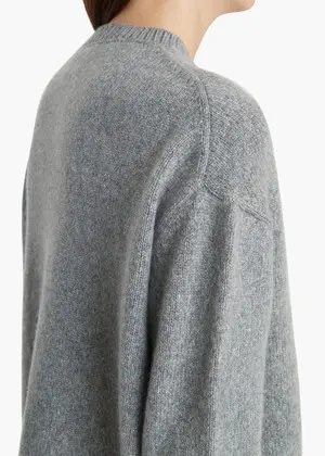 Khaite Sabina Cashmere Pullover - Fog