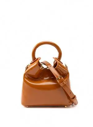 ELLEME Madeleine Patent Leather - Caramel