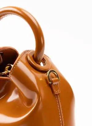 ELLEME Madeleine Patent Leather - Caramel