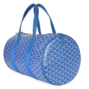 Goyard Sky Line Barrel 40 Sports Bag - Blue