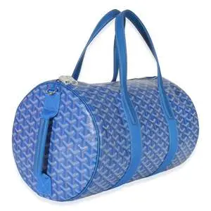 Goyard Sky Line Barrel 40 Sports Bag - Blue