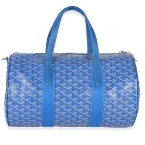 Goyard Sky Line Barrel 40 Sports Bag - Blue