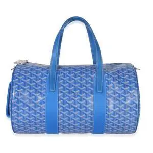 Goyard Sky Line Barrel 40 Sports Bag Blue