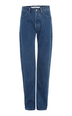 RÙADH The Agnes Regenerative Cotton-blend Jeans - Medium Wash