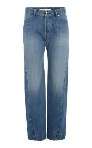 RÙADH The Bijou Regenerative Cotton-Blend Jeans