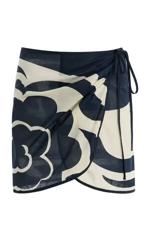 SIR. Lilou Mini Sarong - Blue