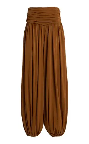Françoise Nora Stretch Pants - Brown