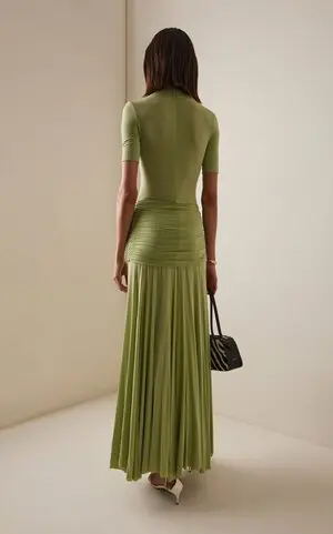 Françoise Ava Pleated Dress