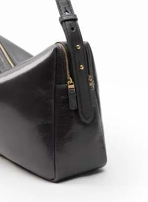 ELLEME Trousse Large Vintage Leather - Fumo