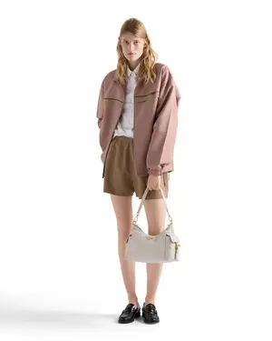Prada Nappa Leather Large Bag - Neutral