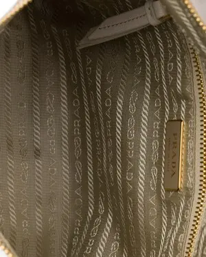 Prada Nappa Leather Large Bag - Neutral