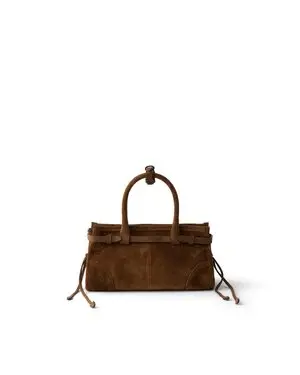 Prada Bonnie Suede Mini Handbag
