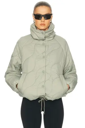 Varley Fabia Quilted Jacket - Shadow