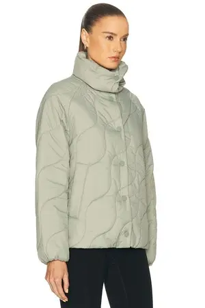 Varley Fabia Quilted Jacket - Shadow
