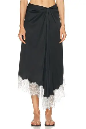Staud Sonoma Silk Skirt