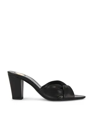 Saint Laurent Franciane Mule Sandal - Nero