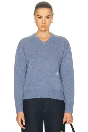 SPORTY & RICH Src Cashmere V-neck Sweater