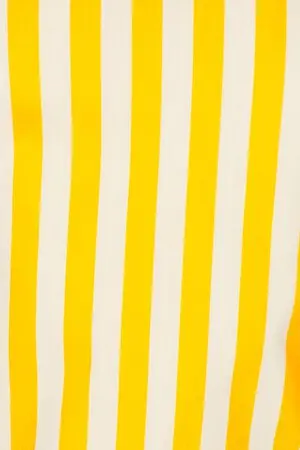 SIMONMILLER Kit Poplin Tie Top - Sungold & Ecru Stripe