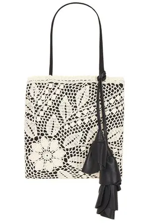Magda Butrym Julia Crochet Bag - Black