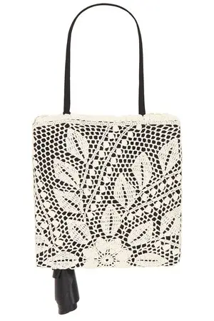 Magda Butrym Julia Crochet Bag - Black