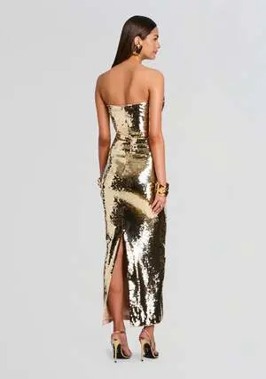 Retrofete Amulet Embellished Gown
