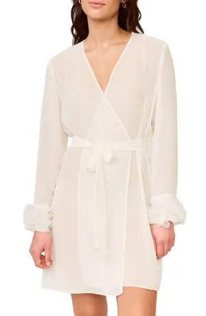 Rya Collection Haven Chiffon Robe - Ivory