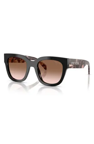 Prada 52mm Square Sunglasses