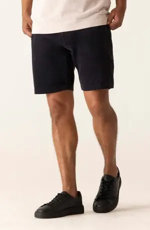 DEKE Cloud Corduroy Bermuda Shorts - Black