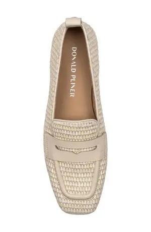 DONALD PLINER Najma Penny Loafer - Oyster