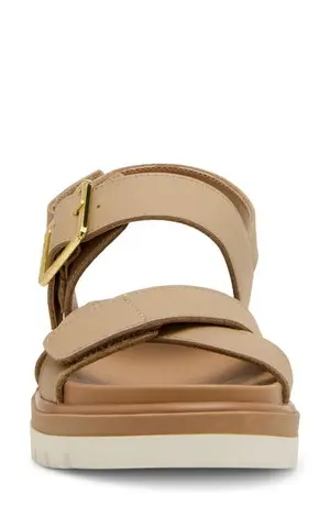 Blondo Beau Waterproof Sandals - Almond Leather