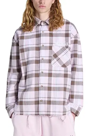 Adidas Cotton Flannel Button-up Shirt