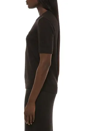 Helmut Lang Short Sleeve Merino Wool Sweater